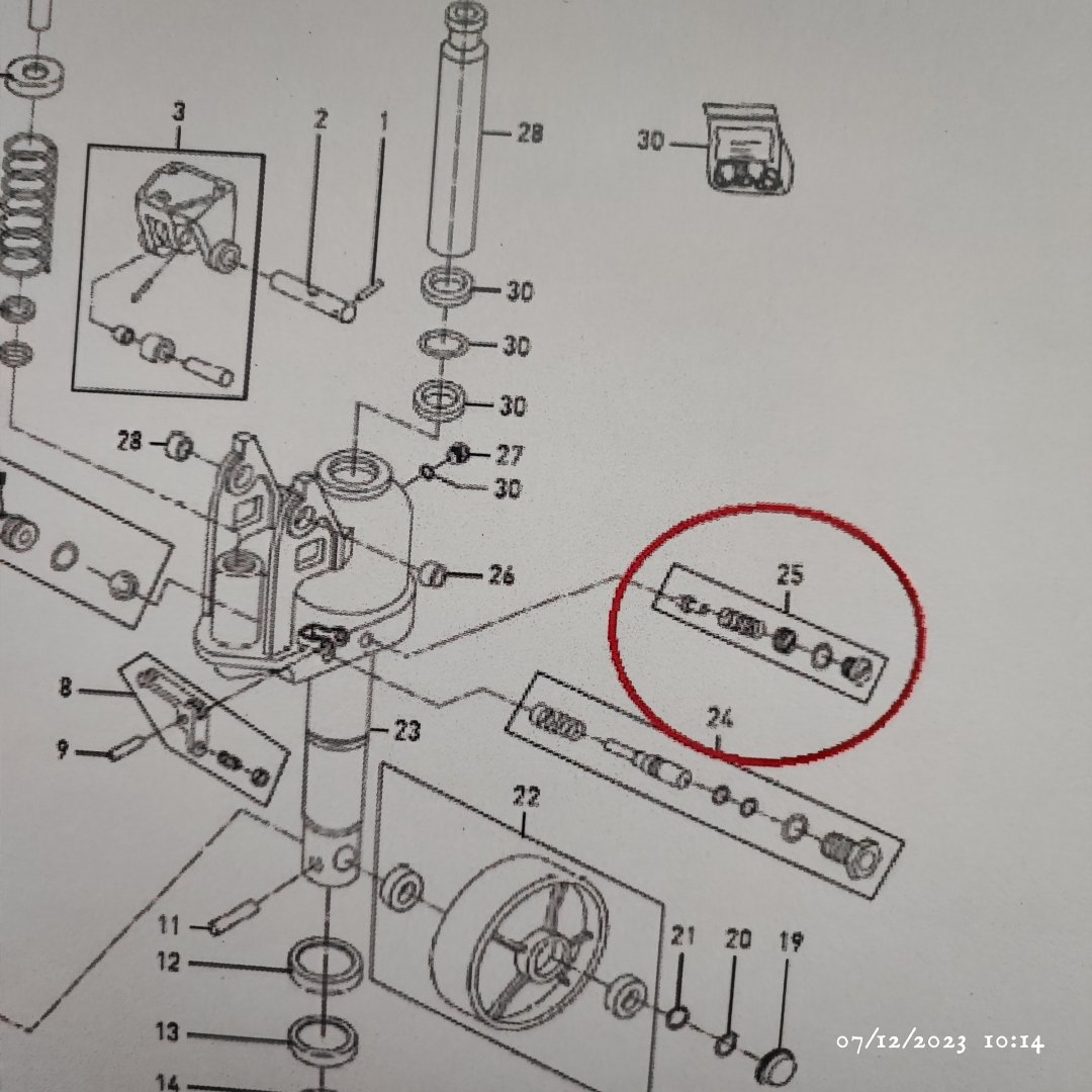 DF – DF25 Pallet Truck Pump Valve Release Kit for DF style pallet truck ...